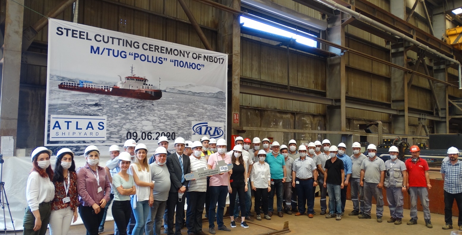NB017 Steel Cutting Ceremony | Atlas Shipyard